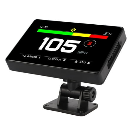 GPS HUD Speedometer, Multifunctional Universal Altitude Latitude ...