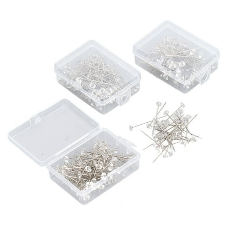 Push Pins, 300pcs Clear Push Pins Plastic Head Simple Practical With ...