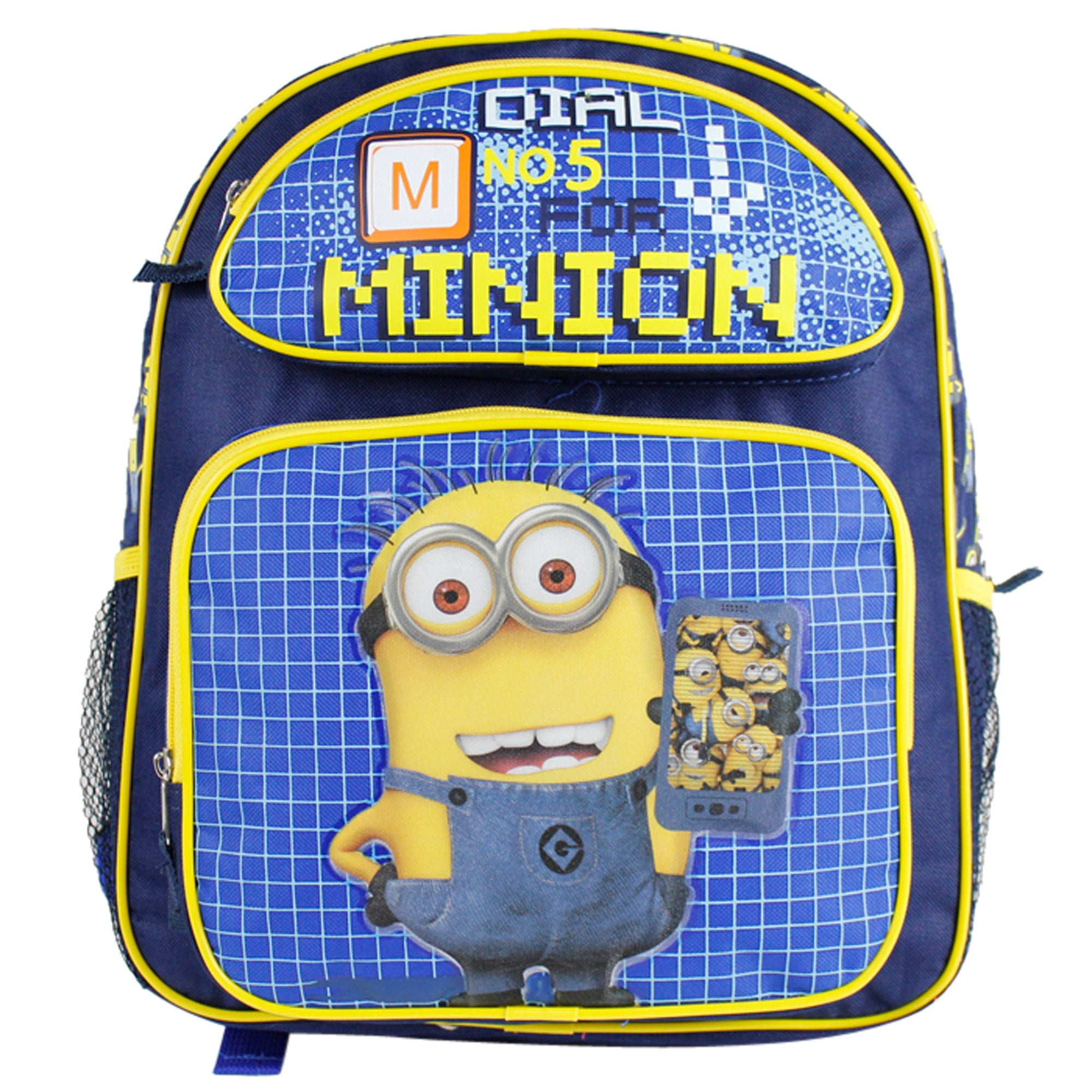 Despicable Me Minions Dial Toddler Boys 14" Medium Backpack for School ...