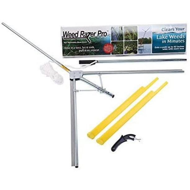 Jenlis Weed Razer Pro - Aquatic Weed Cutter for Lakes, Ponds & Beaches ...
