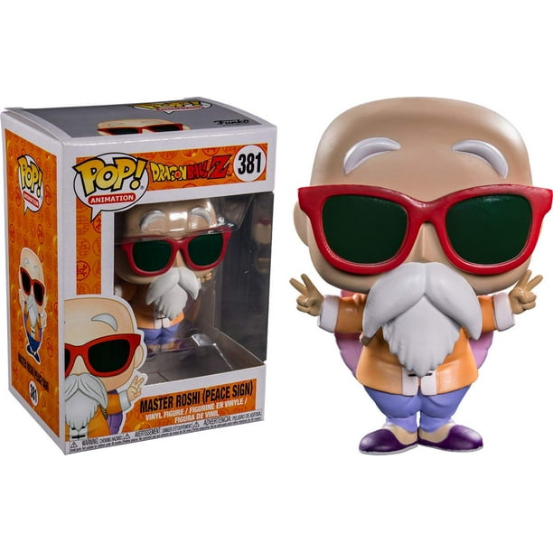 Funko Pop Animation Master Roshi (peace sign) exclusive Funko ...