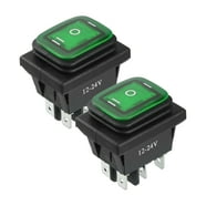 Cole Hersee 54104 3-Position (On)/Off/(On) 3-Screw SPDT Toggle Switch - Walmart.com