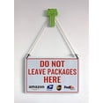 Do Not Leave Packages Here Delivery Sign for Outdoor 12" * 8" (027 ...