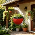 Honeycomb Hanging Planter Basket with Drainage Hole & Removable Plug ...