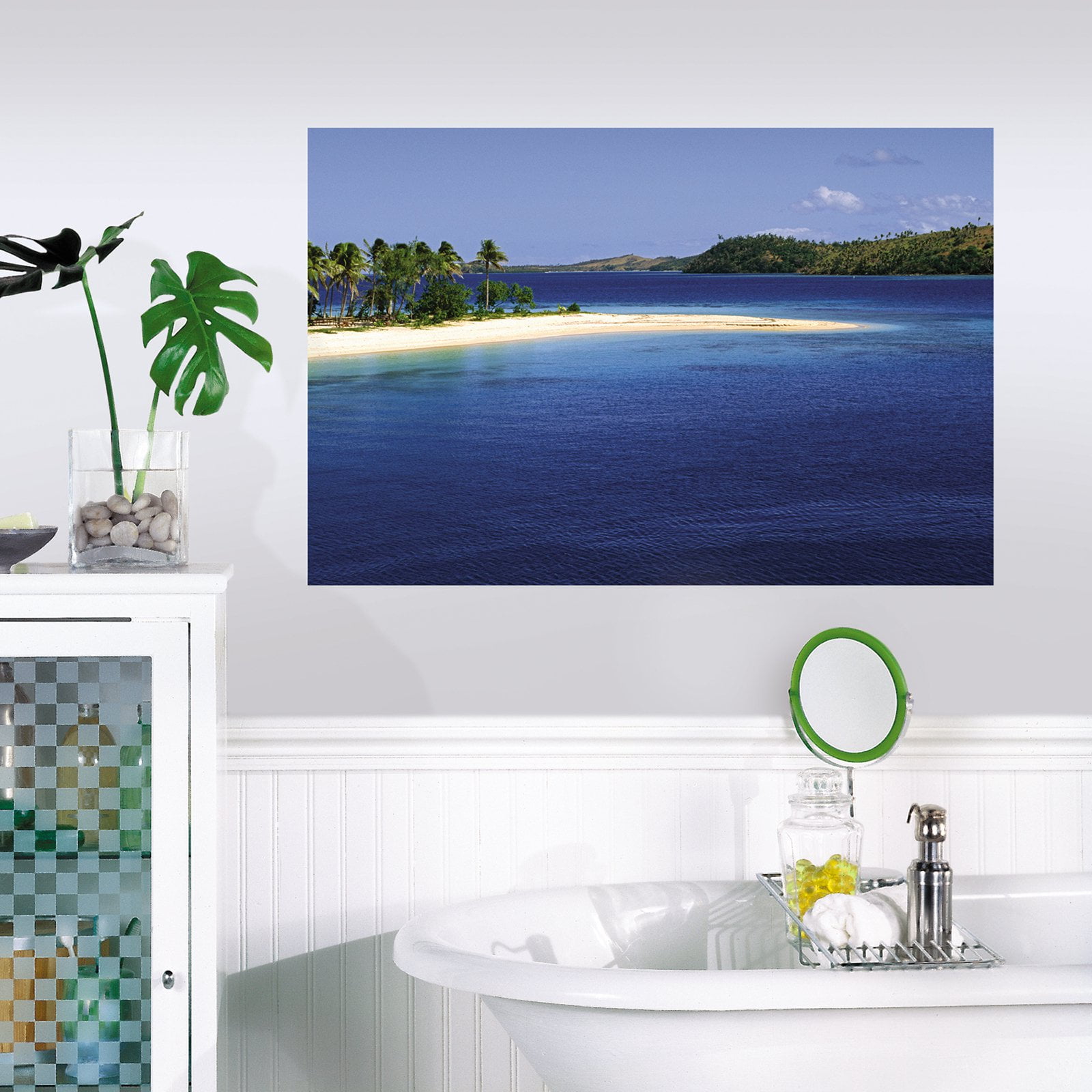 National Geographic Tropical Island Poster Decal - Walmart.com