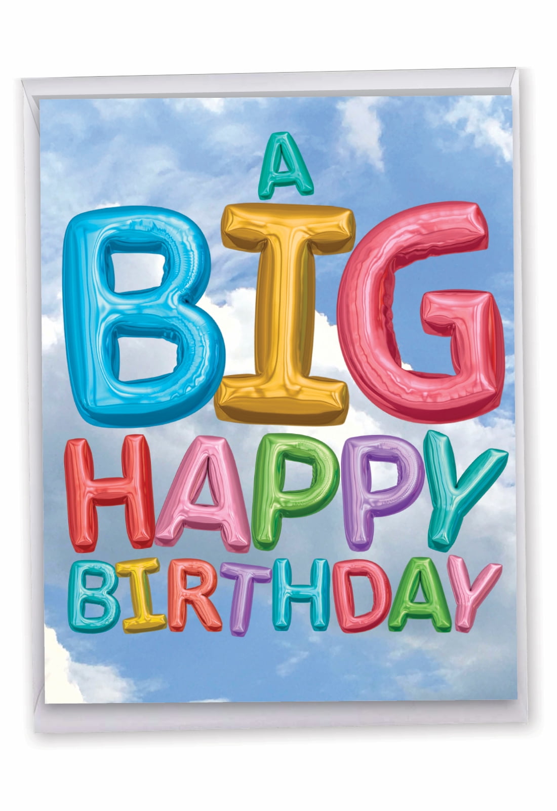 1 Big Birthday Card With Envelope 8 5 X 11 Inch Inflated Messages 1-big-birthday-card-with-envelope-8-5-x-11-inch-inflated-messages