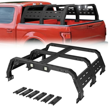 POFENZE Truck Bed Rack for Mid/Full Size Adjustable 49.2"-70.8" Length ...