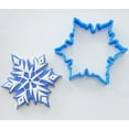 Frozen Anna, Elsa, Olaf and Snowflake Outline Cookie Cutters (4 Pack ...