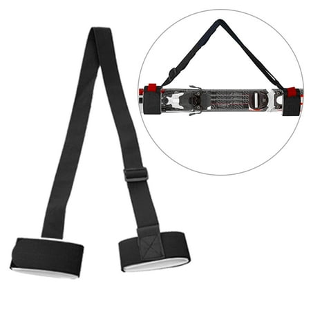 1.2M Ski Carrier Straps Handle Adjustable Snowboard Shoulder Strap ...