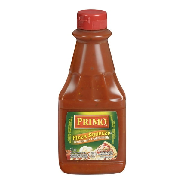 Primo Pizza Squeeze Traditional Pizza Sauce, 375 mL - Walmart.ca