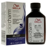 Wella Color Charm Permanent Liquid Haircolor with Developer - 4A Medium ...