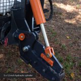 Titan Attachments 12" Rotating Tree Shear Attachment 5" Cylinder Skid ...