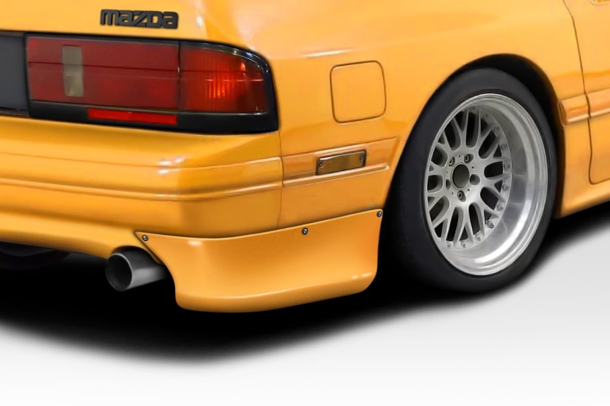1985-1992 Mazda RX7 Duraflex Phoenix Fire Rear Lip Add On Spoilers - 2 ...