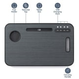 Lammaloe Foldable Lap Desk with USB Ports, Portable & Lightweight ...