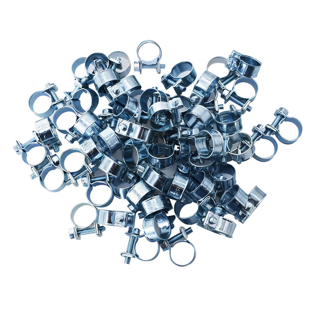 EPOTOOR 30Pcs 5/16"（13mm-15mm）FUEL INJECTION HOSE CLAMP / AUTO Fuel ...