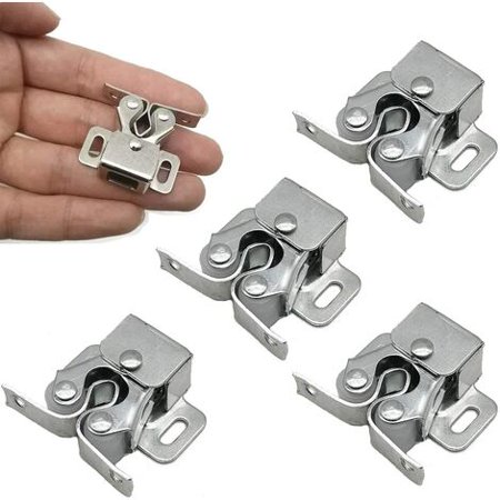 Closet Door Catches Closer Latches, 30pcs Zinc Door Catches Double ...