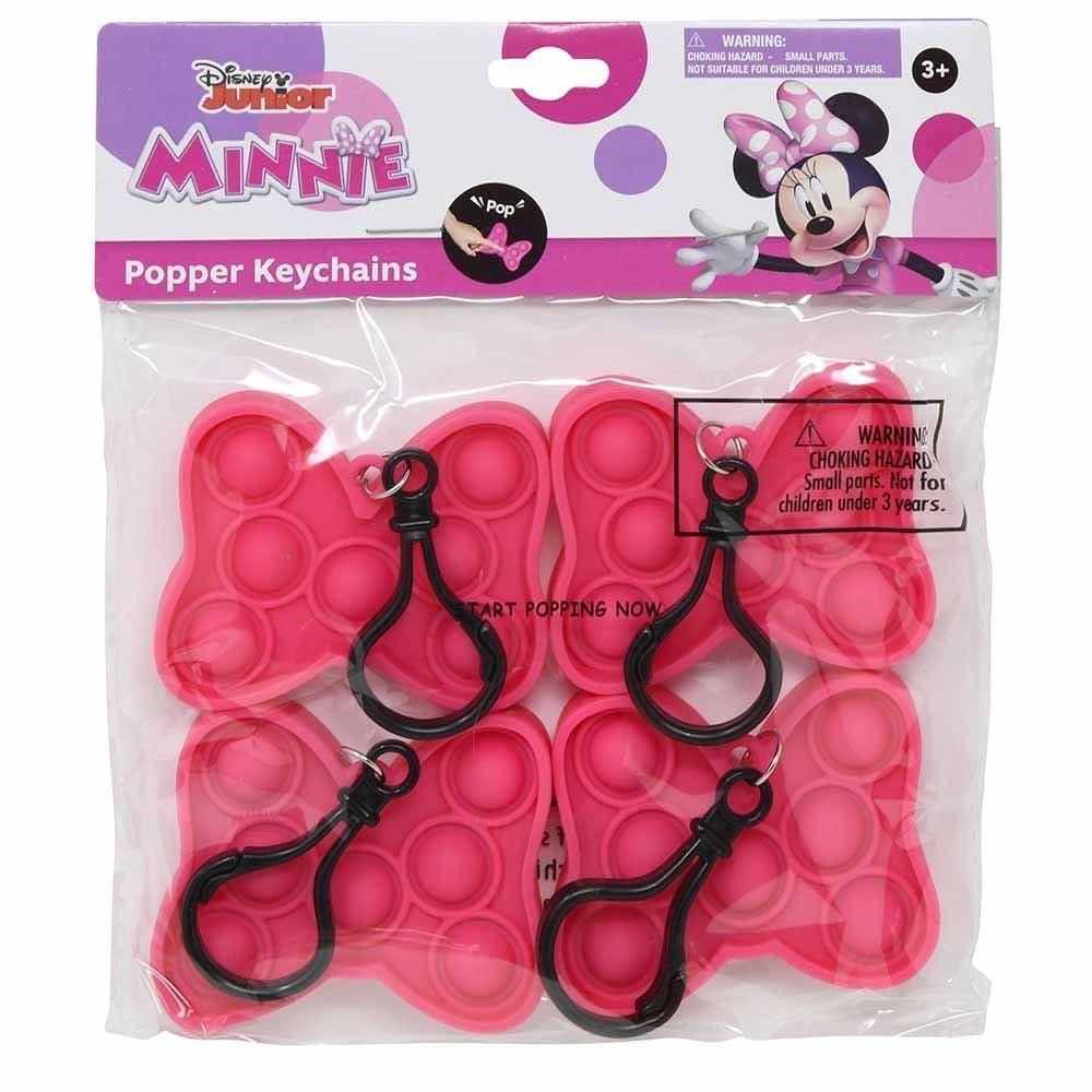 Disney Minnie Mouse Fidget Pop Toy Keychain 4-Pack - Walmart.com