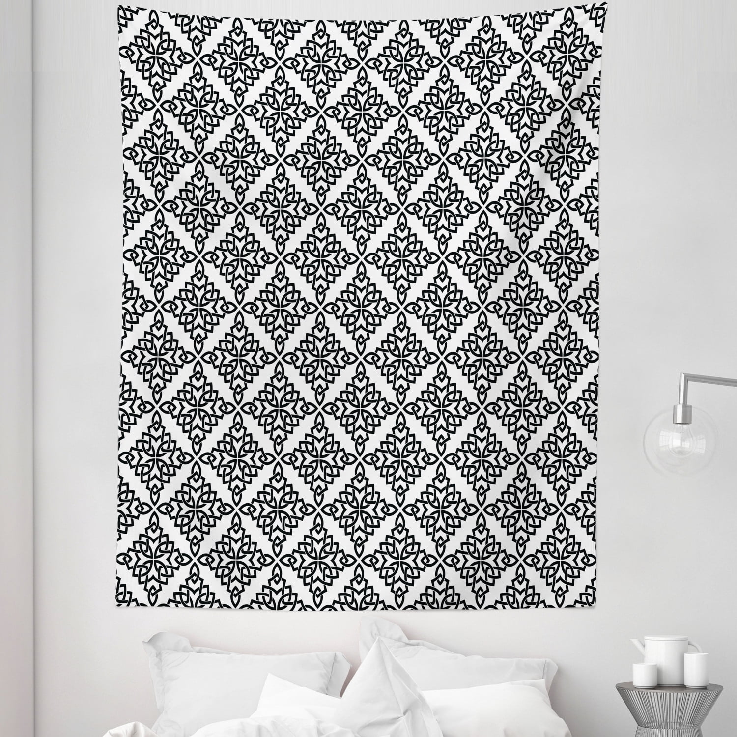 Celtic Tapestry, Intricate Celtic Style Pattern as Braided Grid ...