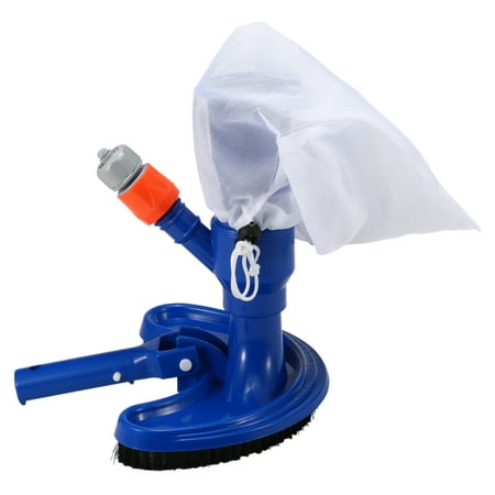 Swimming Pool Vacuum Head with Clip Handle Drawstring Bag Pool Flexible ...