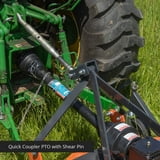 Titan Attachments 3 Point PTO Finish Mower, 48" Cutting Width, Category ...