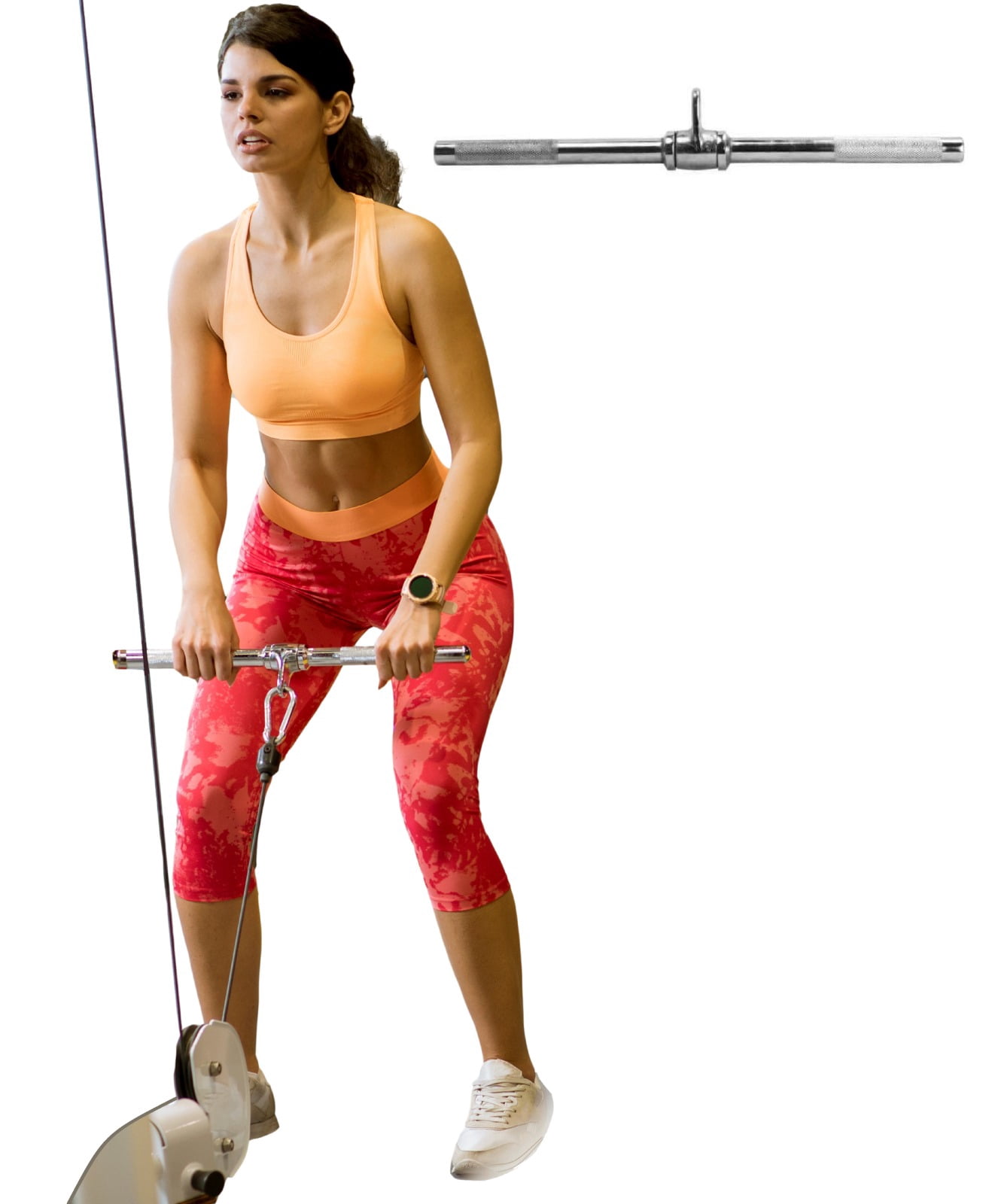 Buy Double D Handle (V-Handle), Tricep Rope, Rotating Straight Bar ...