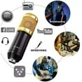 BM-800 Professional Condenser Microphone Bundle with V8S Sound Card for Computer - Walmart.com