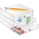 iDesign Storage and Organization Drawers, 3-Drawer Slim - Walmart.com