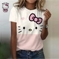 Summer Women T Shirt 3d Fashion Hello Kitty Printing Harajuku T Shirt