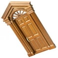 MLINS Wooden Mini Door for Use Light Brown Reallike Design with ...