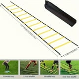 Pro Agility Ladder Agility Training Ladder Speed 12 Rung 17ft with Carrying Bag 200 inch 10 ...