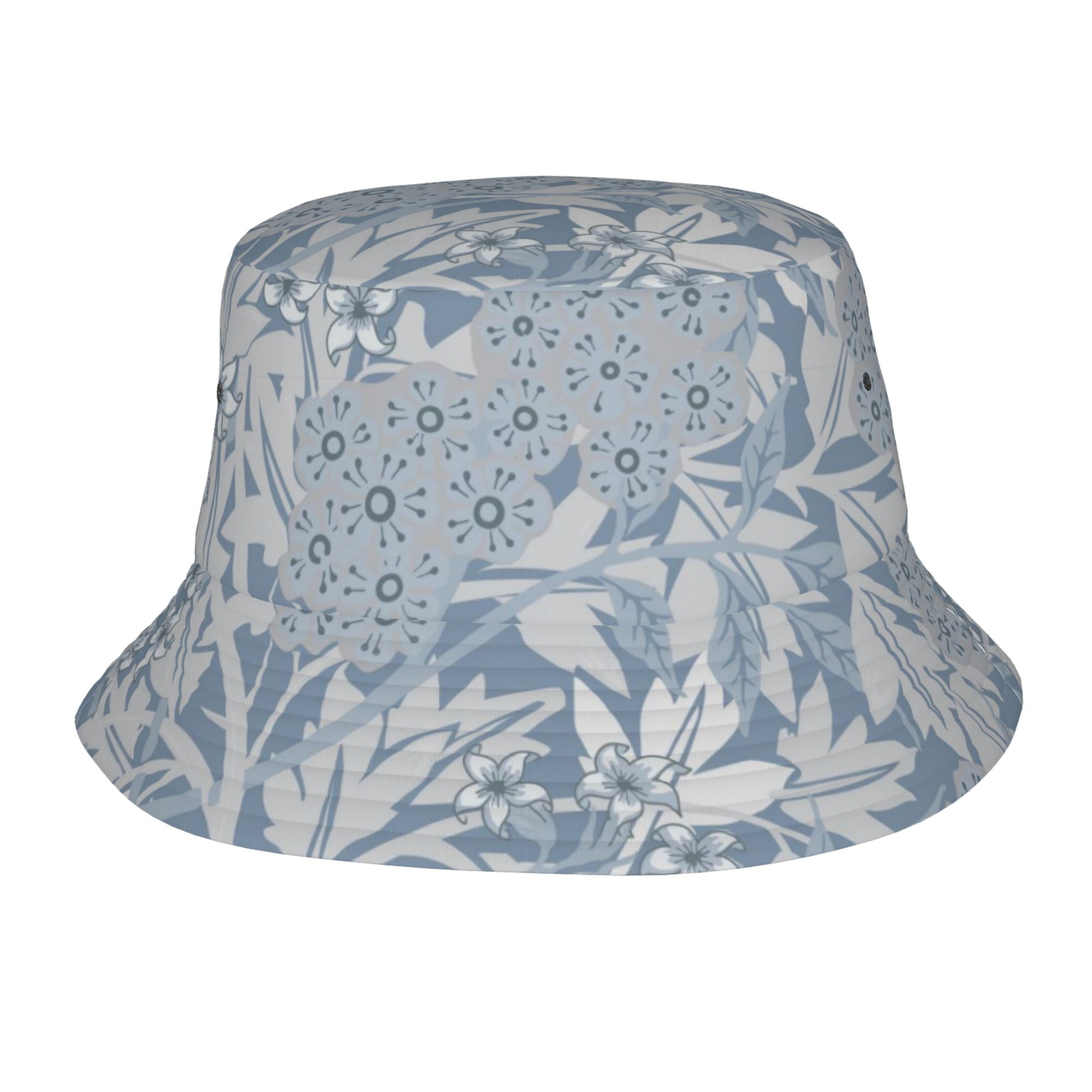 ZICANCN Vintage Botanical Flower Floral Leaf Bucket Hat, Unisex Print ...