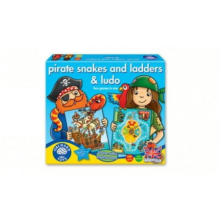 Orchard Toys - 100887 | Pirates Snakes And Ladders And Ludo | Walmart ...