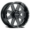 Raceline 944B-OUTLANDER 18" Cast Aluminum Wheel, OUTLANDER BLACK 18X9 ...