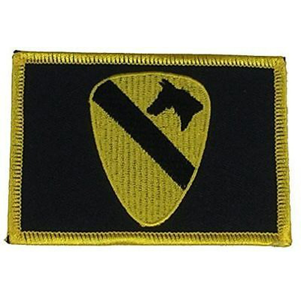 US ARMY 1ST CAVALRY DIVISION CAV FLAG PATCH THE FIRST TEAM HORSE ...