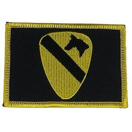 US ARMY 1ST CAVALRY DIVISION CAV FLAG PATCH THE FIRST TEAM HORSE ...
