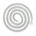 Invicta Jewelry Men's Stainless Steel Curb Chain Necklace (6mm) - 24 ...