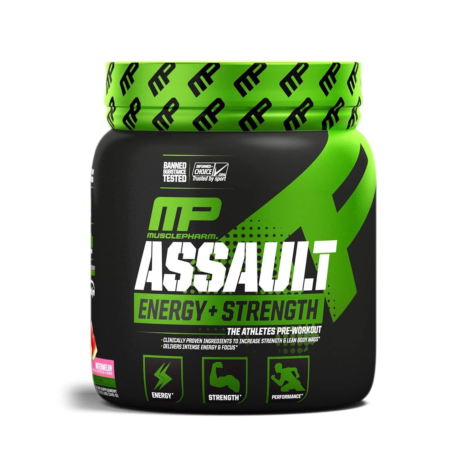 ASSAULT PRE WORK MP (30 SERV) sabor ponche MUSCLEPHARM ASSAULT PRE WORK ...