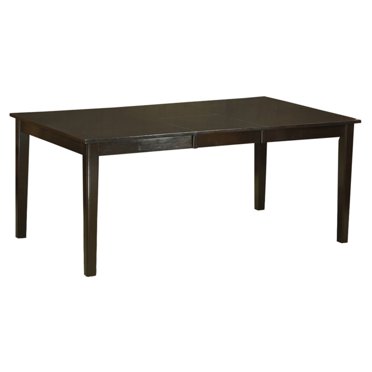 East West Furniture Buckland Counter Height Table, Black - Walmart.com
