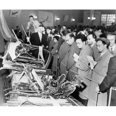 Debris From American U-2 Spy Plane Was Exhibited To Members Of Press ...