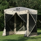 MCombo Easy Pop Up Gazebo Tent, 4-Sided Portable Outdoor Shelter for ...