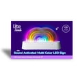 Lite Trends Sound Activated Multi-Color LED Heart Shape with Dynamic ...