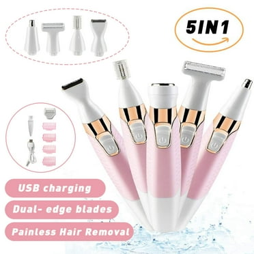 Lady Hair Precision Trimmer Women Facial Electric Razor Shaver Remover ...