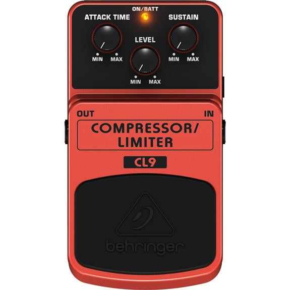 Behringer CL9 Classic Compressor/Limiter Effects Pedal - Walmart.com