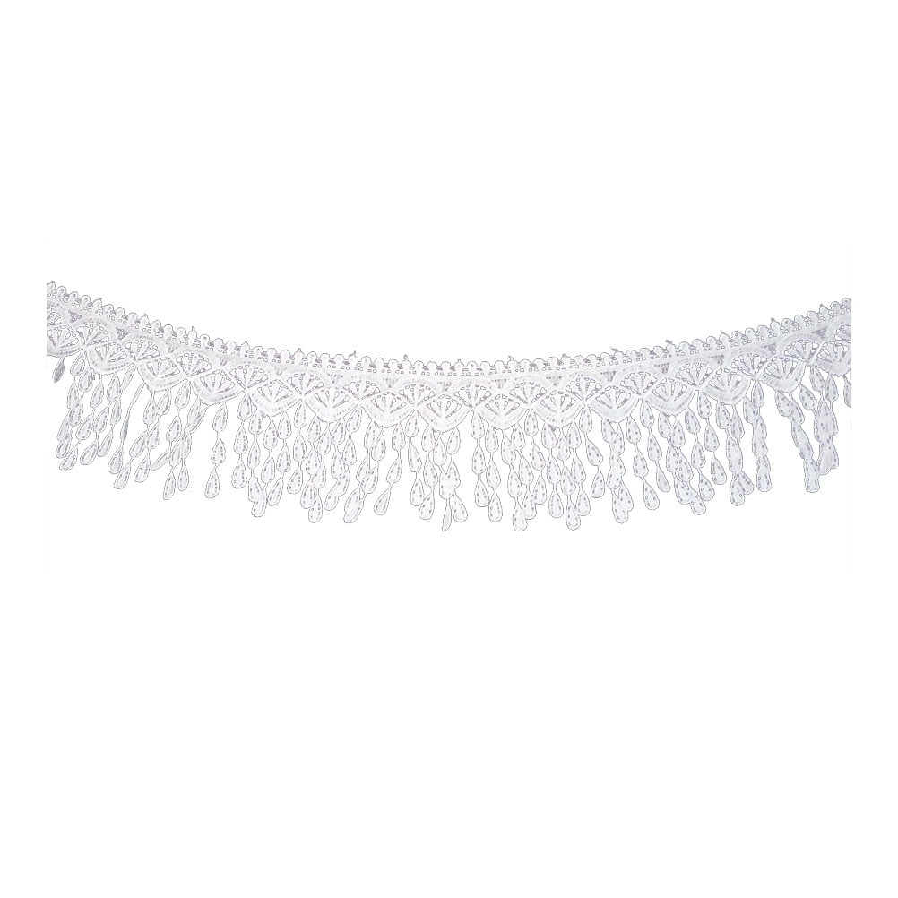 NUOLUX Trim Sewing Lace Fabric Pom Embroidery Fringe Tassel Applique ...