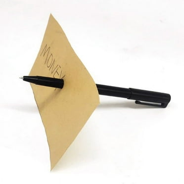 Magic Makers - Pen Trick - The Original Easy Pen Through the Dollar ...
