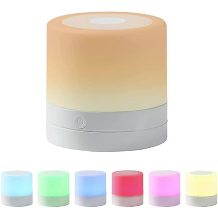 SAYDY Night Light -Table Lamp Touch Mini Bedside Lamp Dimmable Warm ...