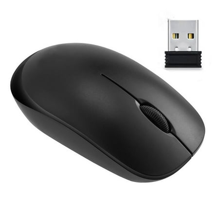 R516 Wireless Mouse 3 Keys Desktop Mice ABS Ergonomic Mice 2.4GHz Mouse ...
