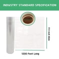 Stretch Wrap Roll Heavy Duty Plastic Moving Wrap 11.8" X 500FT ...