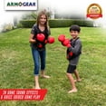 ArmoGear Electronic Boxing Battle Game for Teens, Kids Punching Gloves ...