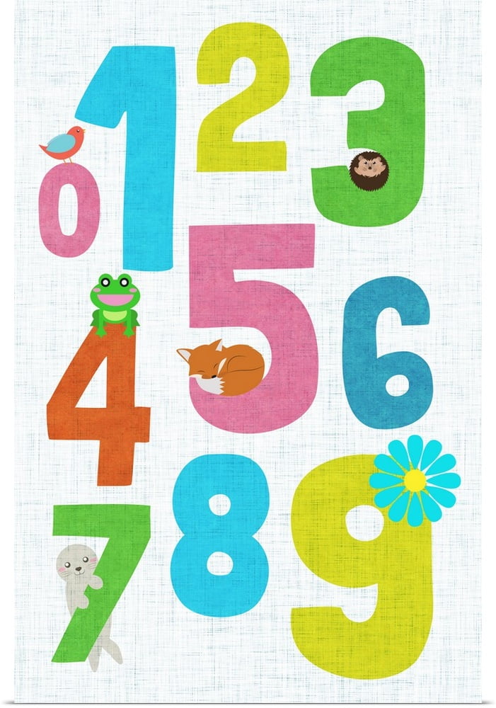 Great BIG Canvas | "123" Art Print - 24x36 - Walmart.com